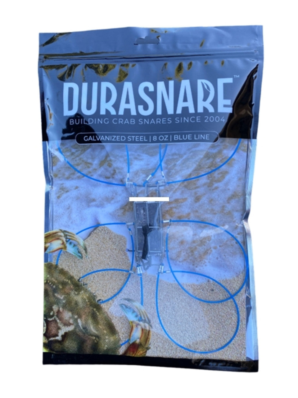 Durasnare Galvanized Steel 8oz Blue Line Crab Snare ZZZ