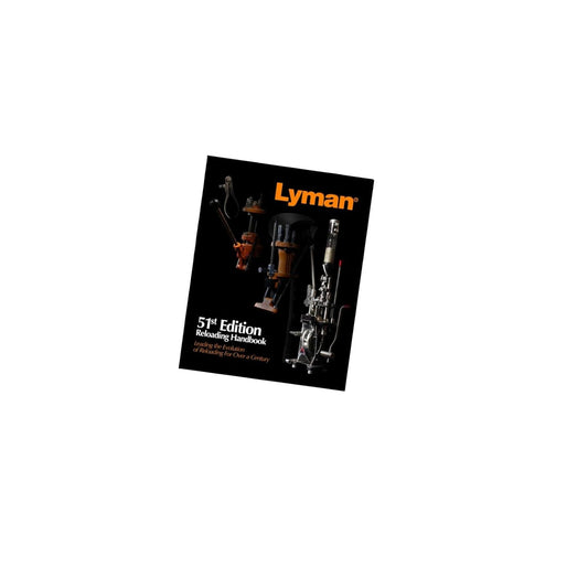 Lyman 51st Edition Reloading Handbook Softcover – Lyman | Fisherman's ...