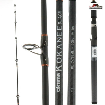 Okuma Kokanee 2-Piece 7' 6" Medium Light Casting Rod (Adult)
