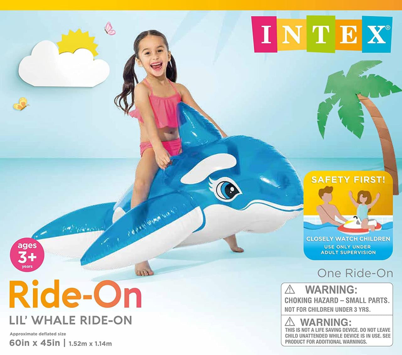 Intex Recreation Lil Whale Ride-On Float – Intex | Fisherman's marine