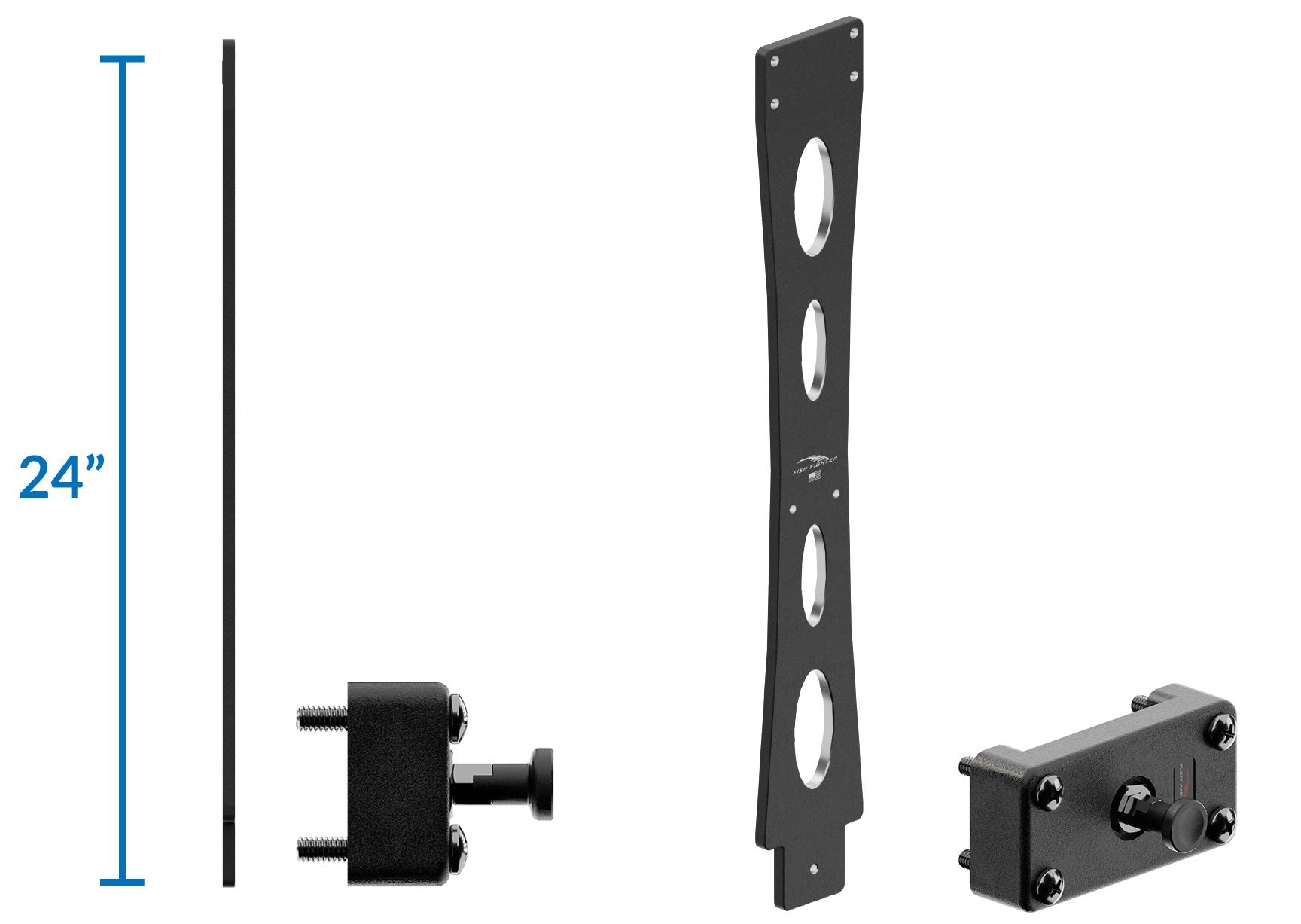 Fish Fighter 24″ - Quick Release™ System (QRS) - Rod Riser