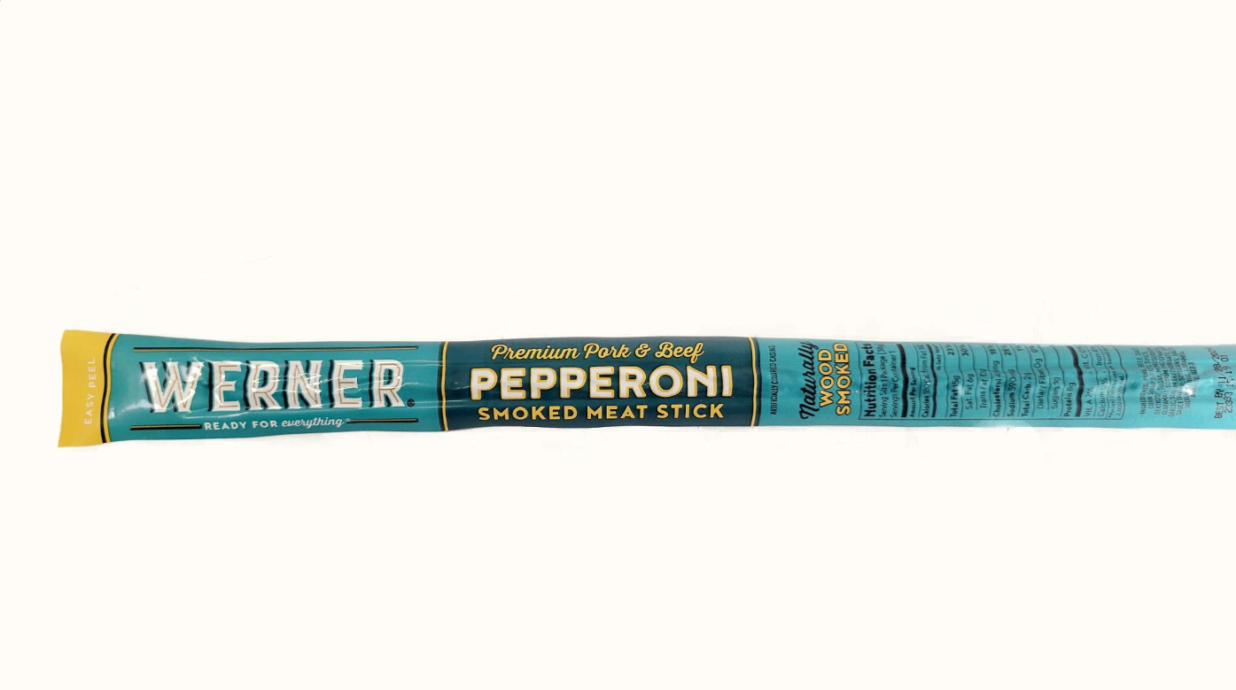 Werner IW Smoked Meat Sticks - Pepperoni – Werner | Fisherman's marine