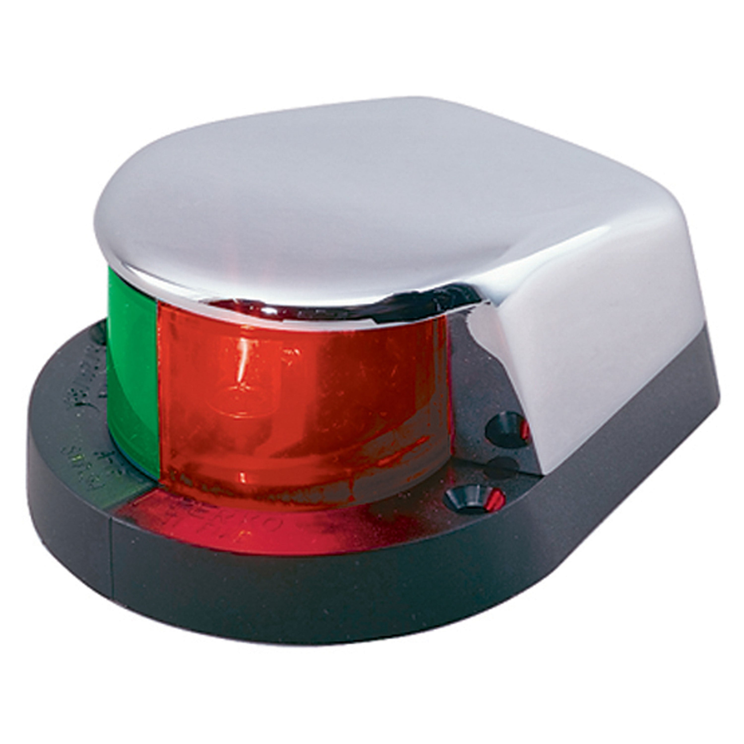 Perko Chrome-Plated Bi-Color Bow Light with Black Polymer Base - 4 in ...