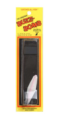 Buzz Bomb Wide Fishing Jig Lure Pink Pearl 2