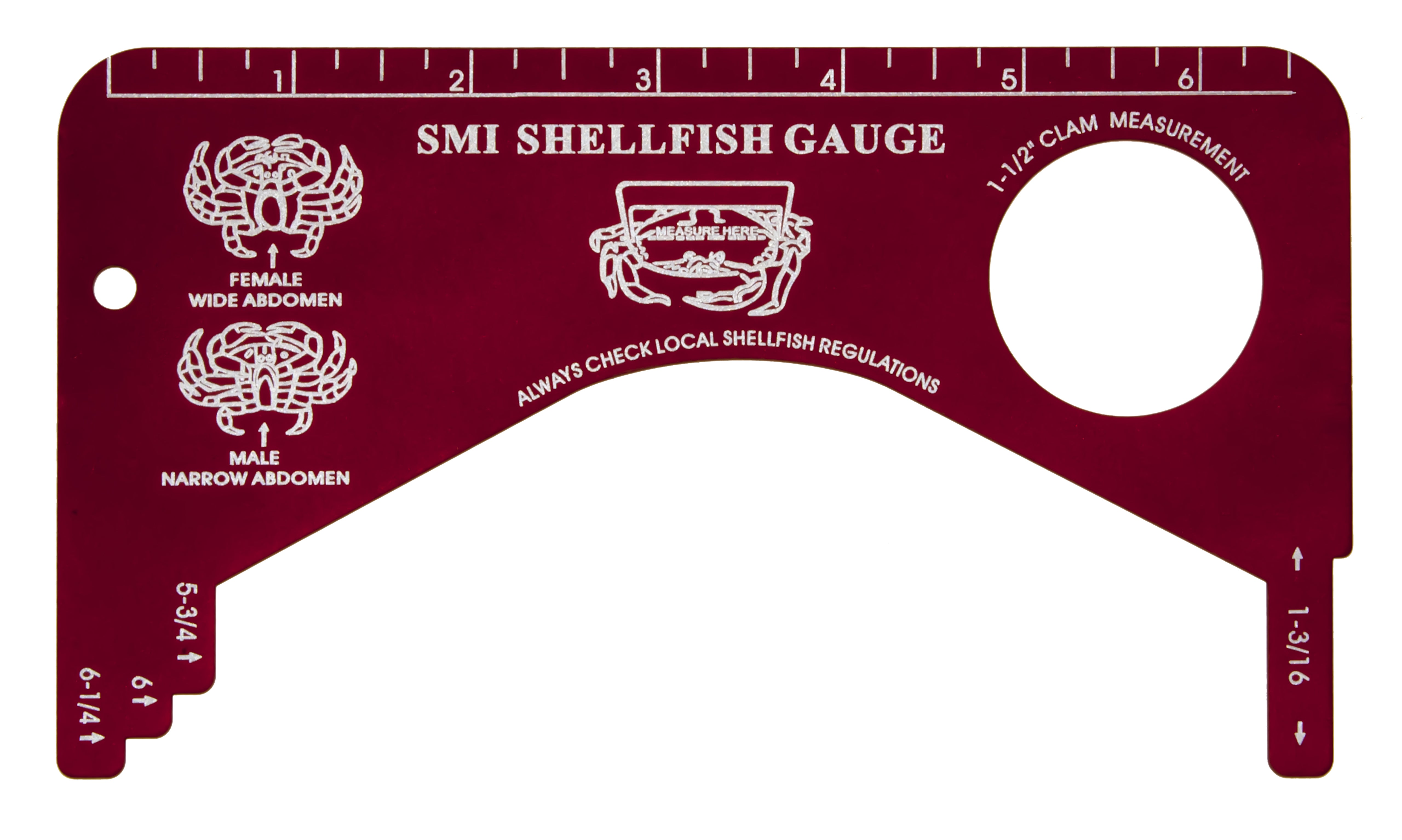 Smi Aluminum Shellfish Gauge – SMI | Fisherman's marine